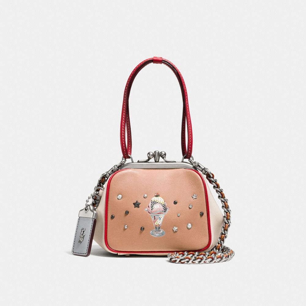 Kisslock Frame Bag 23 With Sundae | COACH®