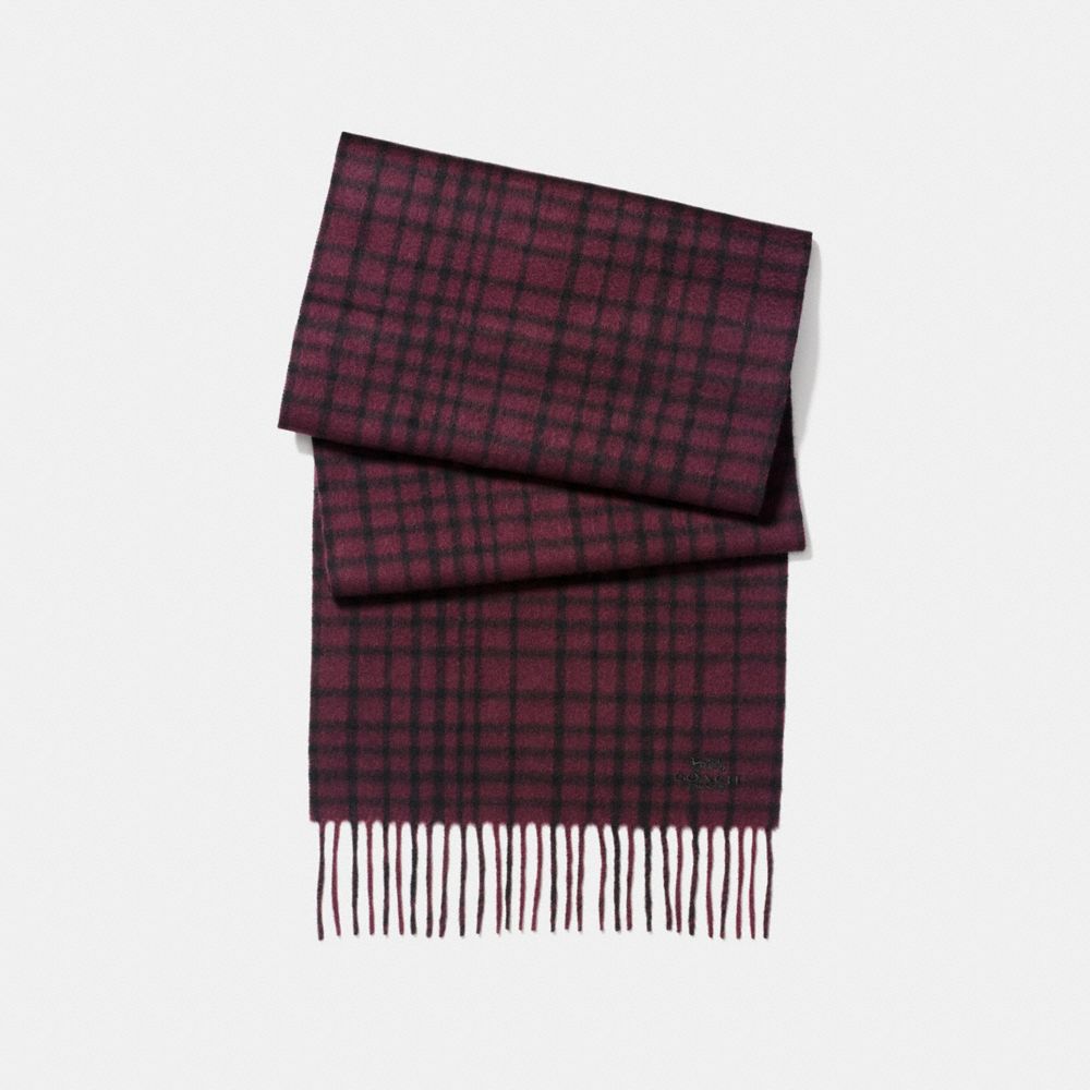 Wild Plaid Scarf | COACH®