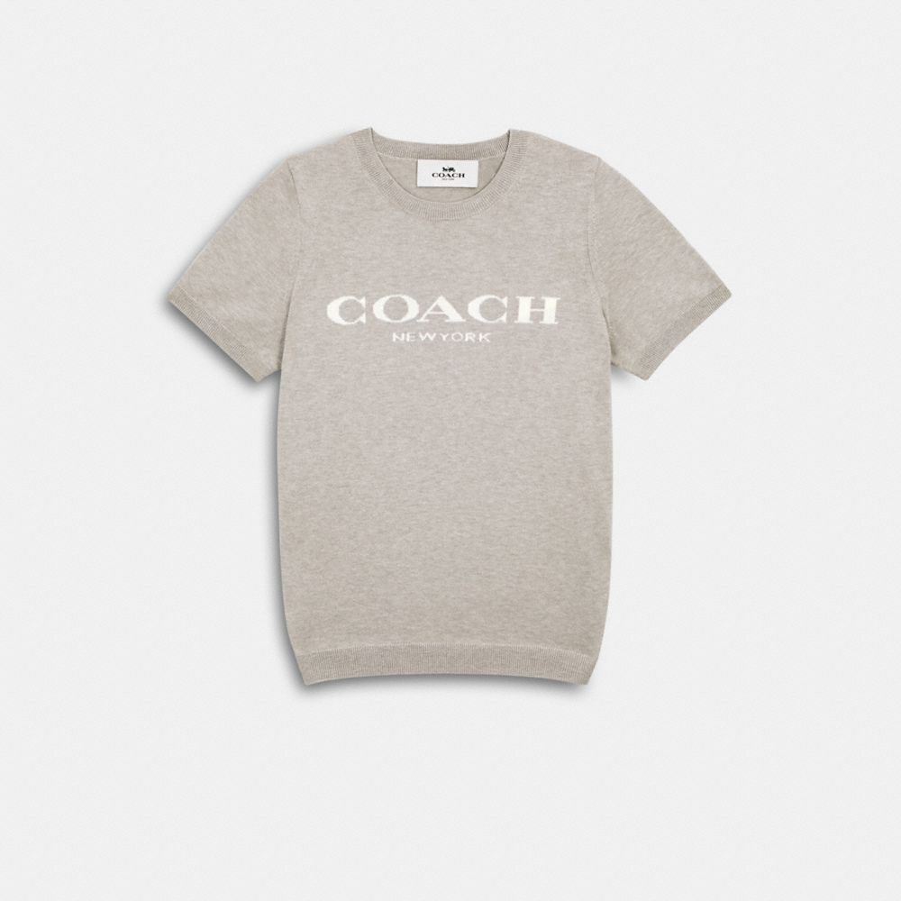 Short Sleeve Coach Sweater | COACH®