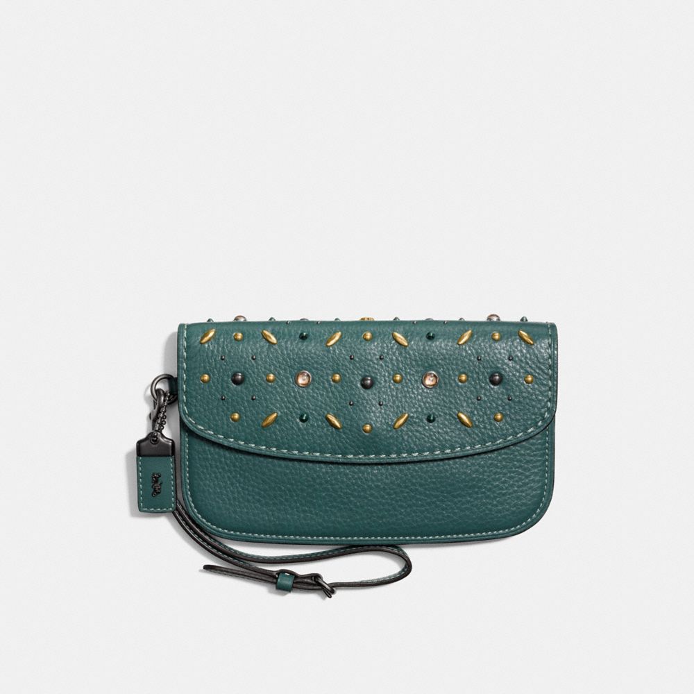 Clutch With Prairie Rivets | COACH®
