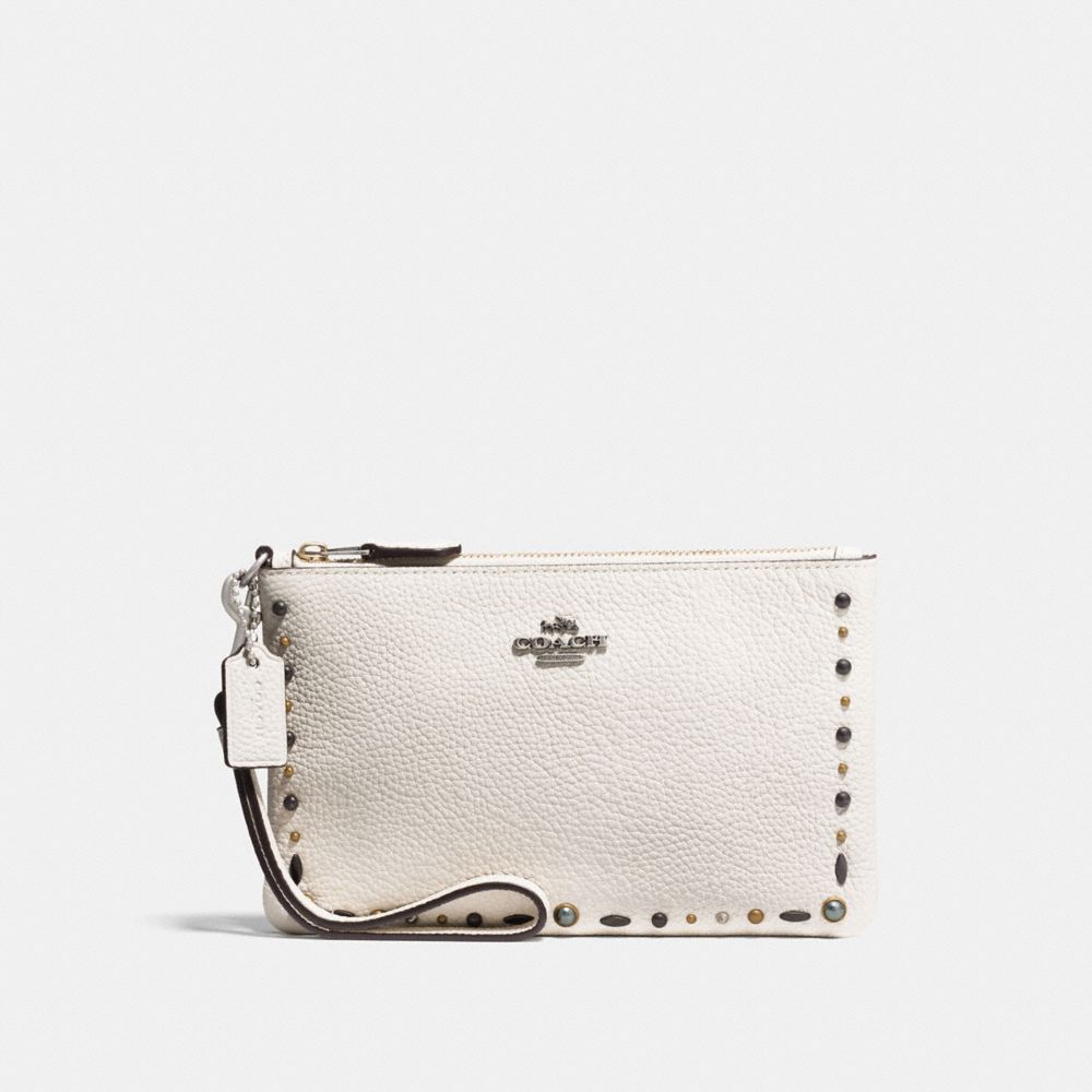 Small Wristlet With Prairie Rivets | COACH®