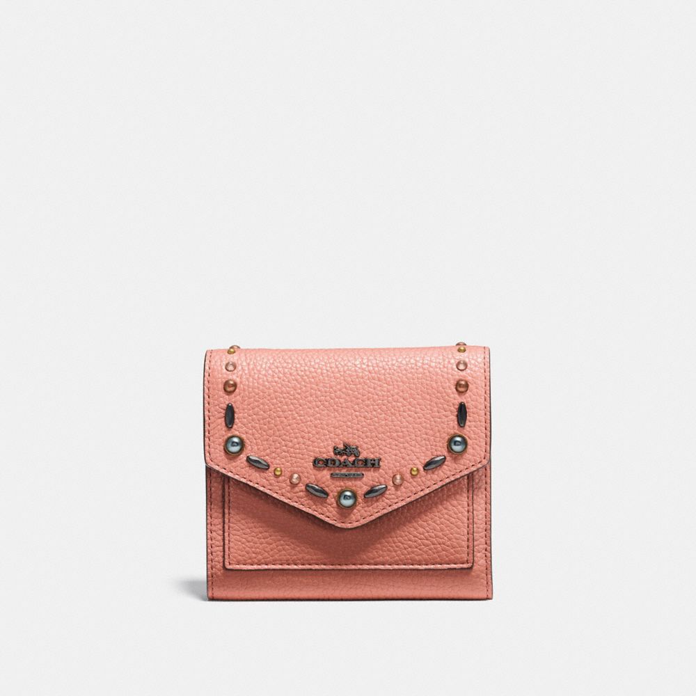 Small Wallet With Prairie Rivets | COACH®