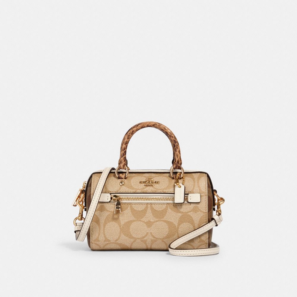 COACH® Outlet | Micro Rowan Crossbody In Signature Canvas