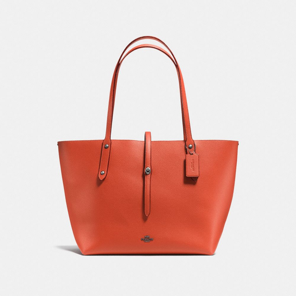 COACH® | Market Tote With Metallic Interior