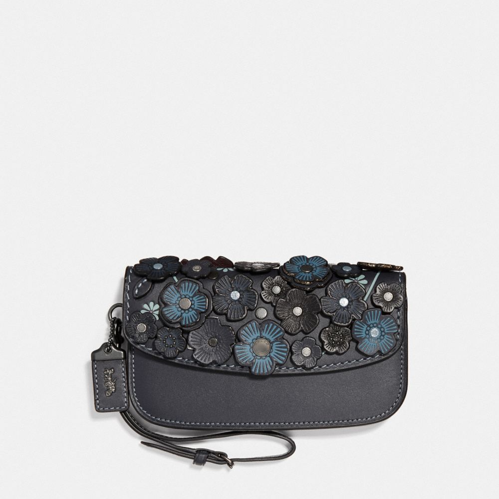 COACH® | Clutch With Small Tea Rose