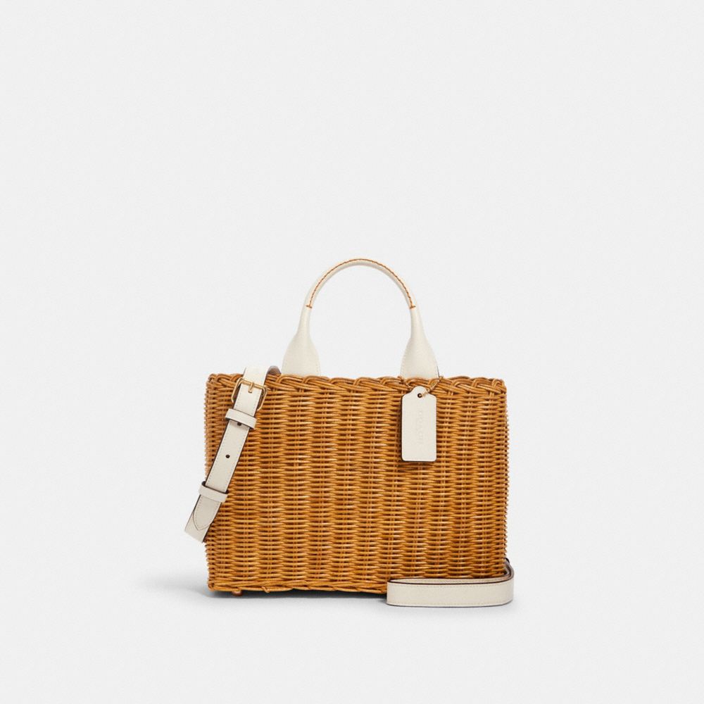 coach wicker bag