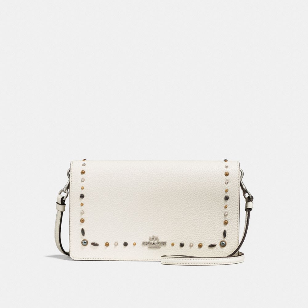 Foldover Crossbody Clutch With Prairie Rivets | COACH®