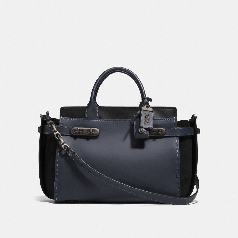 Coach Double Swagger In Colorblock | COACH®