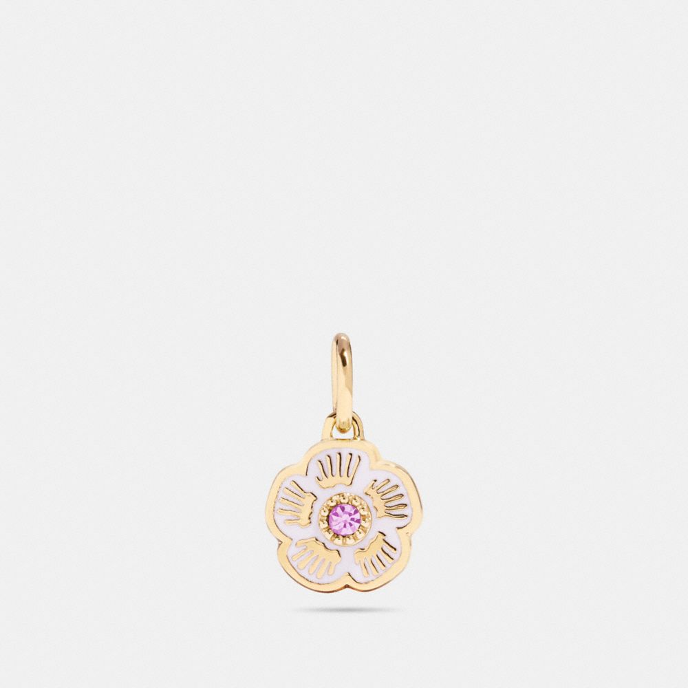 Tea Rose Charm | COACH®