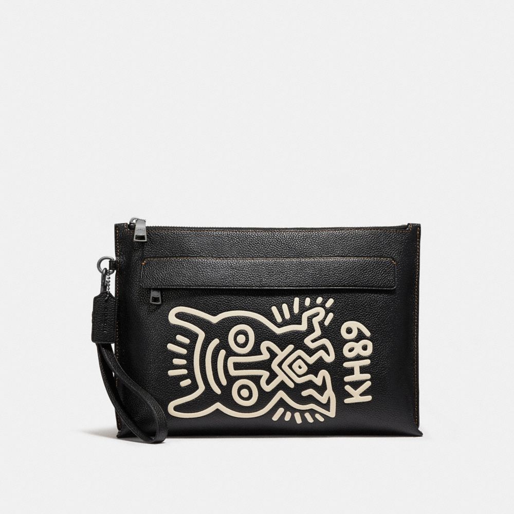 COACH® | Coach X Keith Haring Pouch