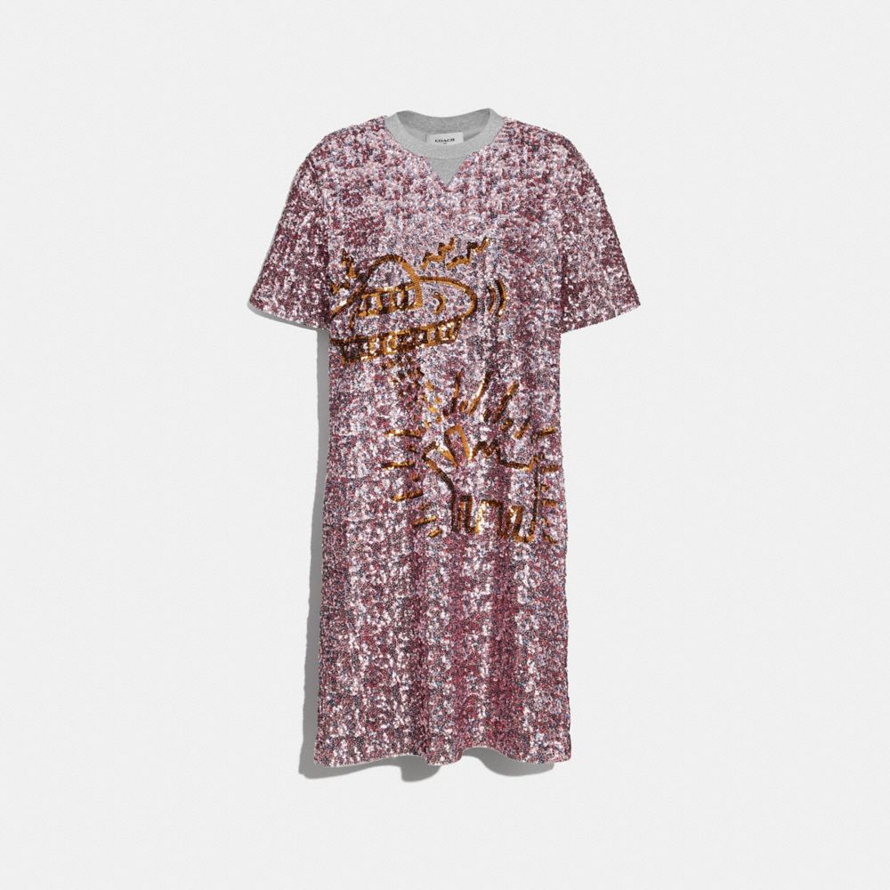 COACH®: Coach X Keith Haring Embellished Dress