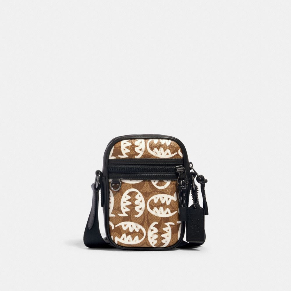 COACH® Outlet | Terrain Crossbody In Signature Canvas With Rexy By Guang Yu
