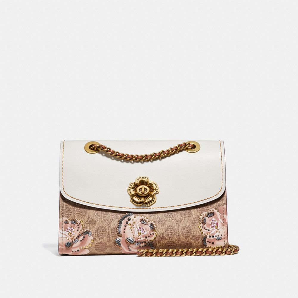 Parker In Embellished Signature Rose Print | COACH®