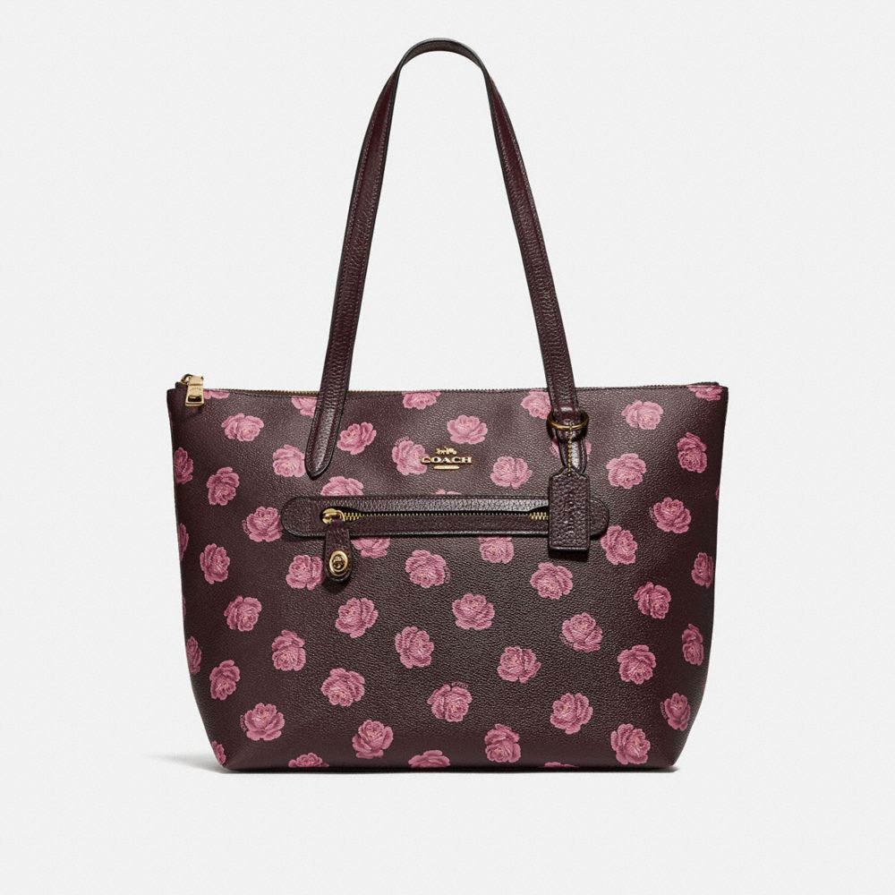COACH® | Taylor Tote With Rose Print