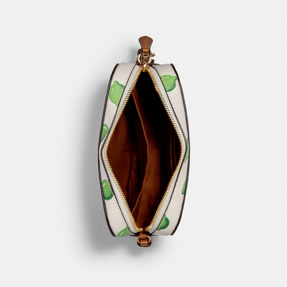 COACH® Outlet | Mini Camera Bag With Lime Print