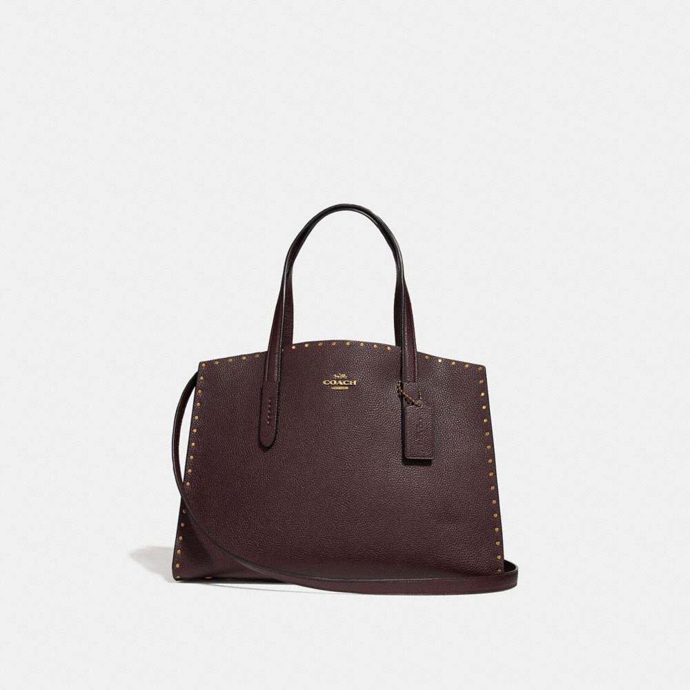 COACH® | Charlie Carryall With Rivets
