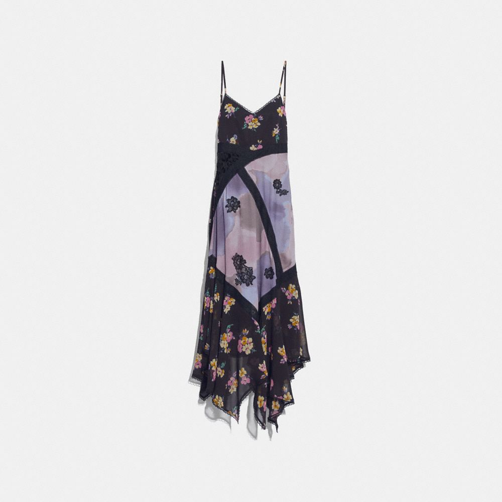 COACH® | Mixed Print Slip Dress