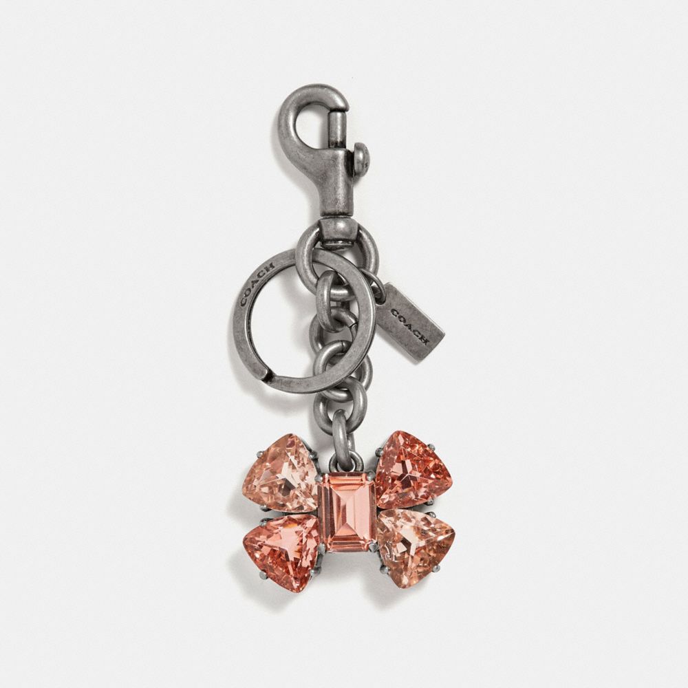 COACH® | Crystal Bow Bag Charm