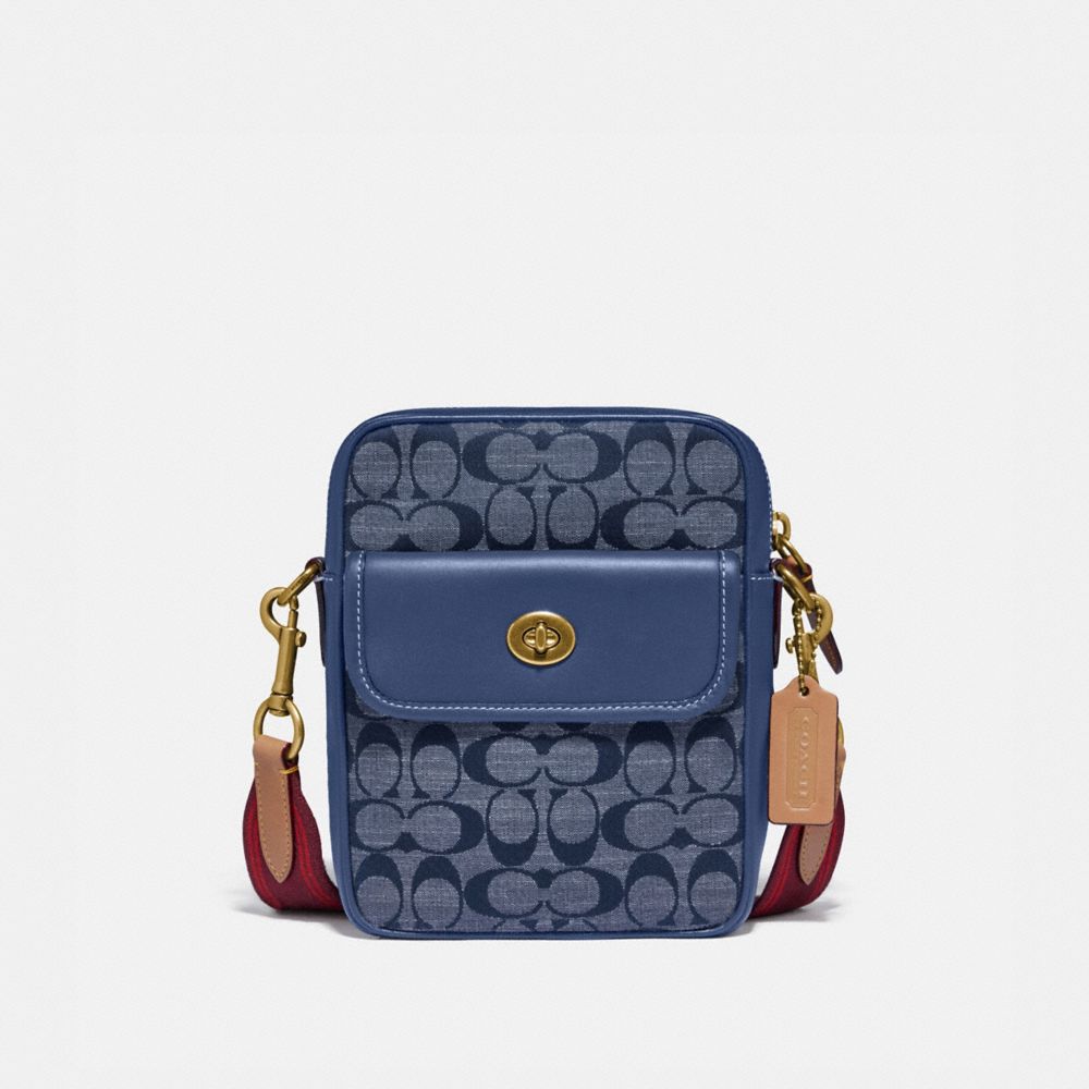 COACH® | Dylan 15 In Signature Chambray