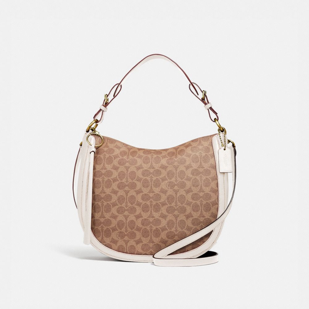COACH® | Sutton Hobo In Signature Canvas