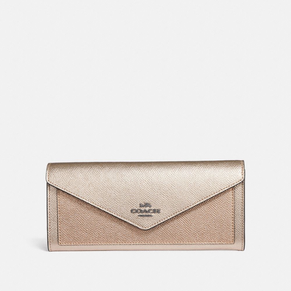 COACH® | Soft Wallet In Colorblock
