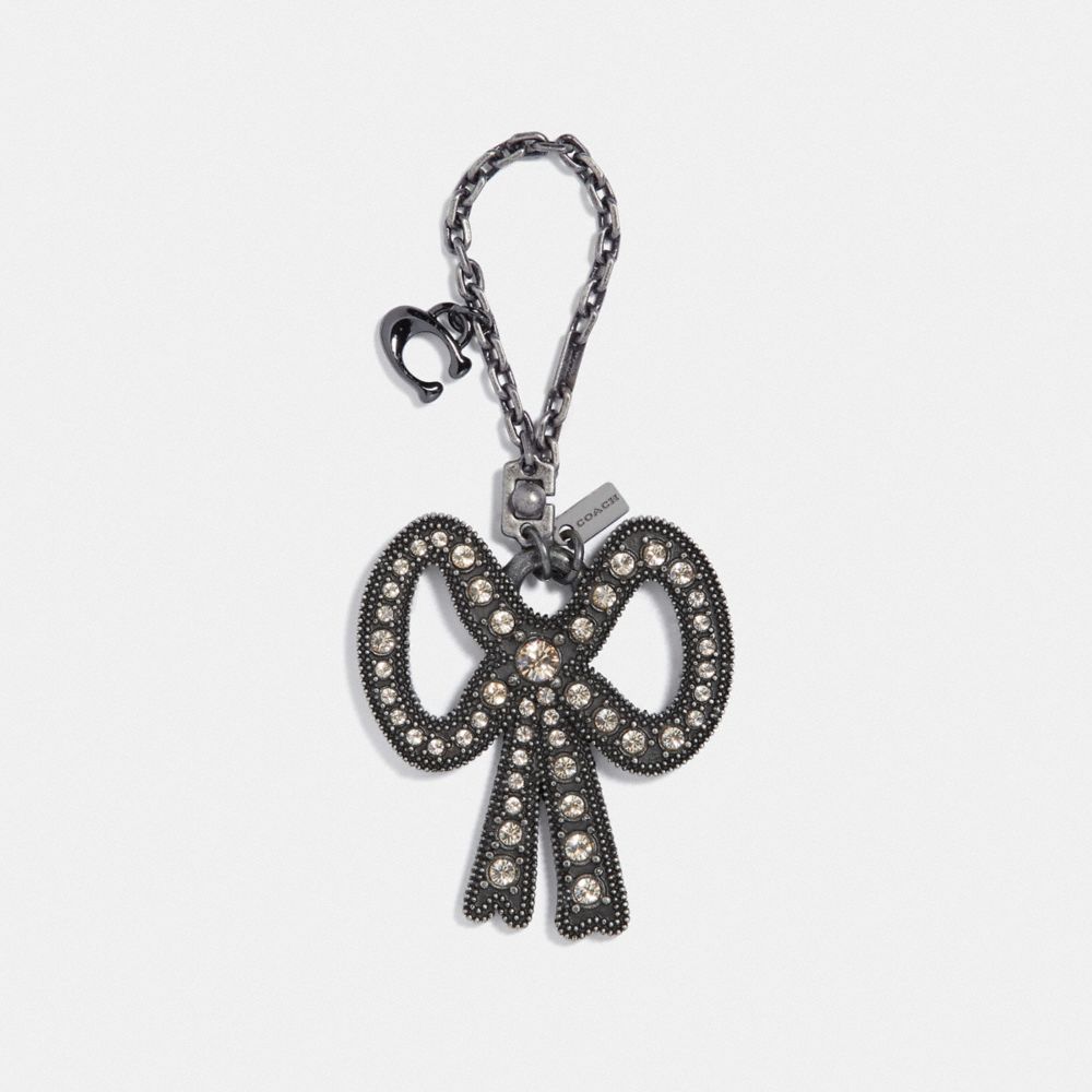 Crystal Bow Bag Charm | COACH®