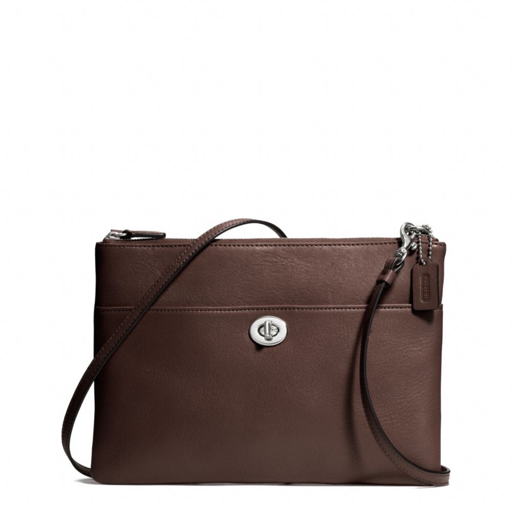 COACH® | Legacy Turnlock Crossbody In Leather