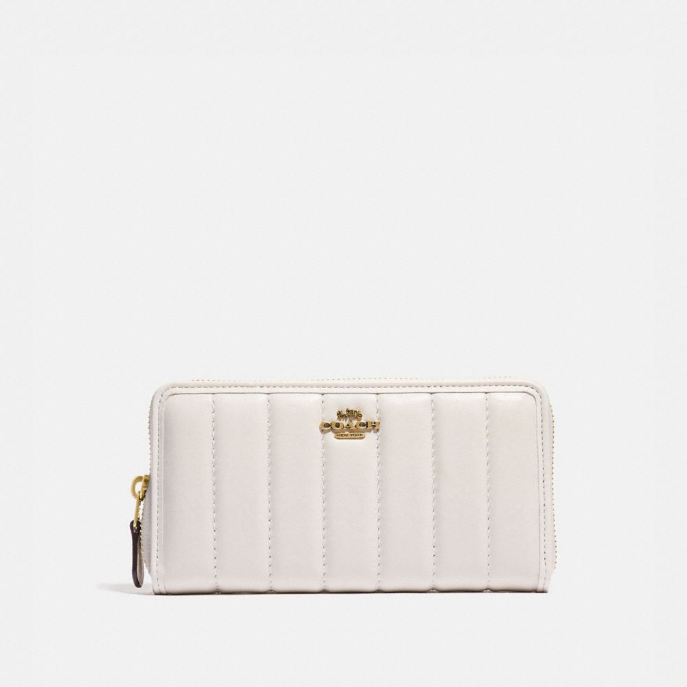 COACH® | Accordion Zip Wallet With Quilting