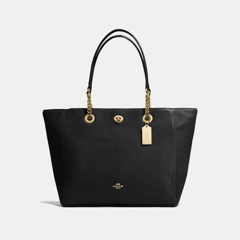 COACH® | Turnlock Chain Tote