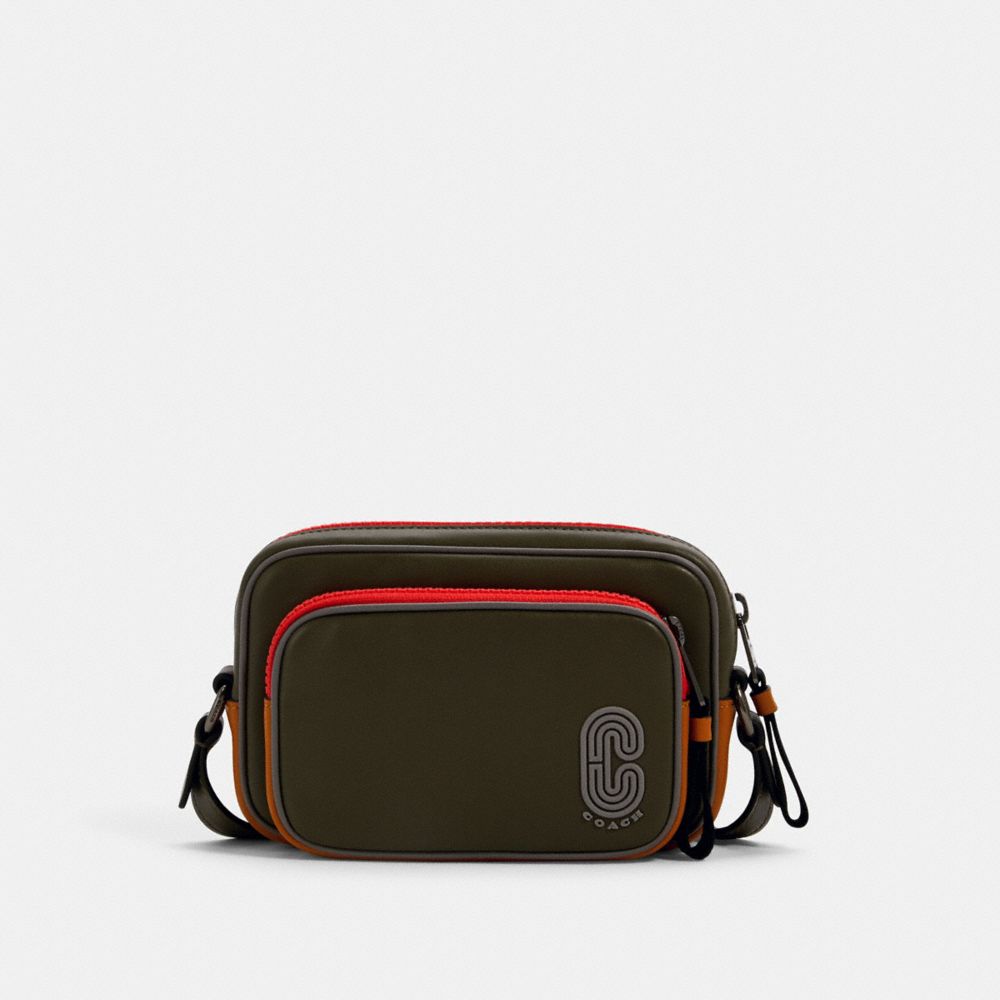 COACH® Outlet | Mini Edge Double Pouch Crossbody In Colorblock With ...