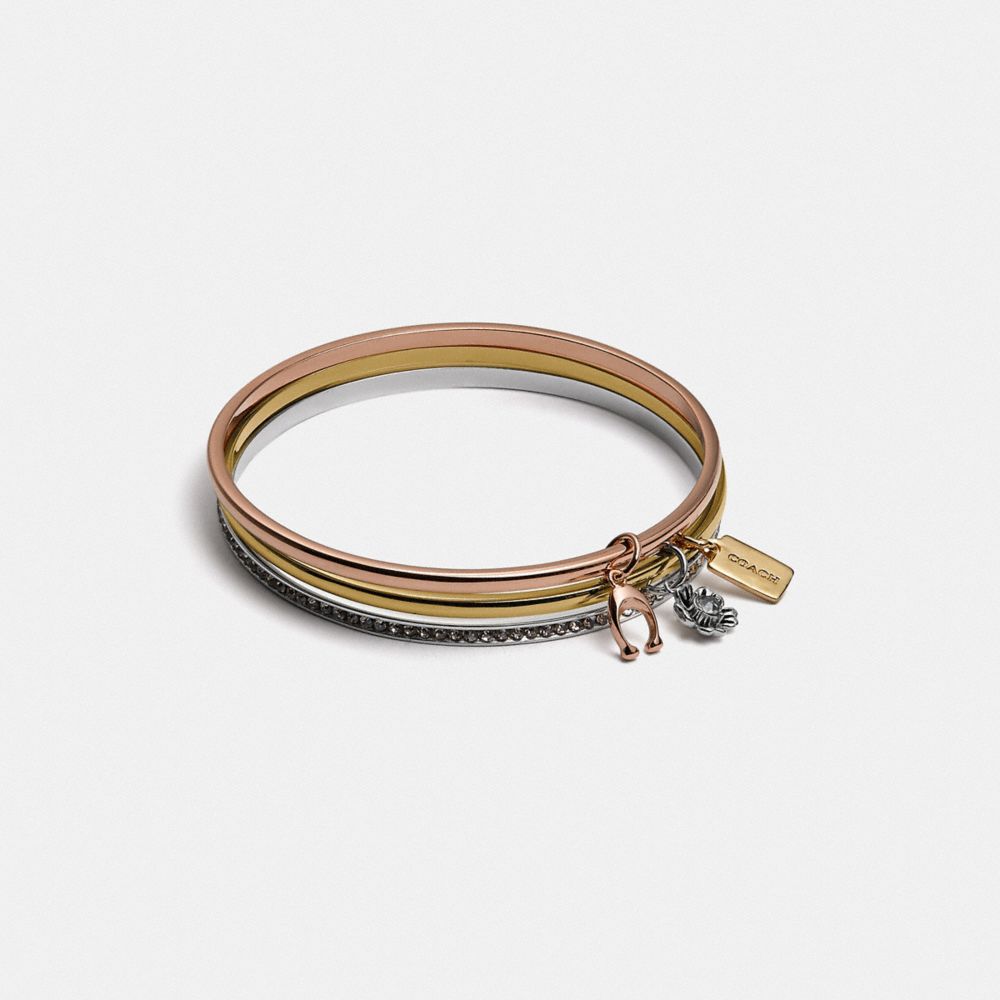 COACH® | Coach Signature Bangle Set