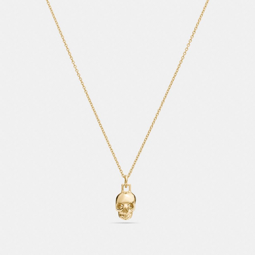 Mini Demi Fine Skull Necklace | COACH®