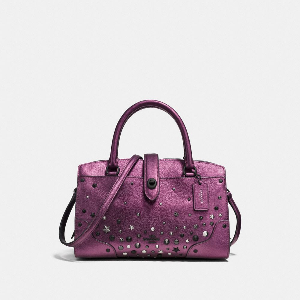Mercer Satchel 24 With Star Rivets | COACH®