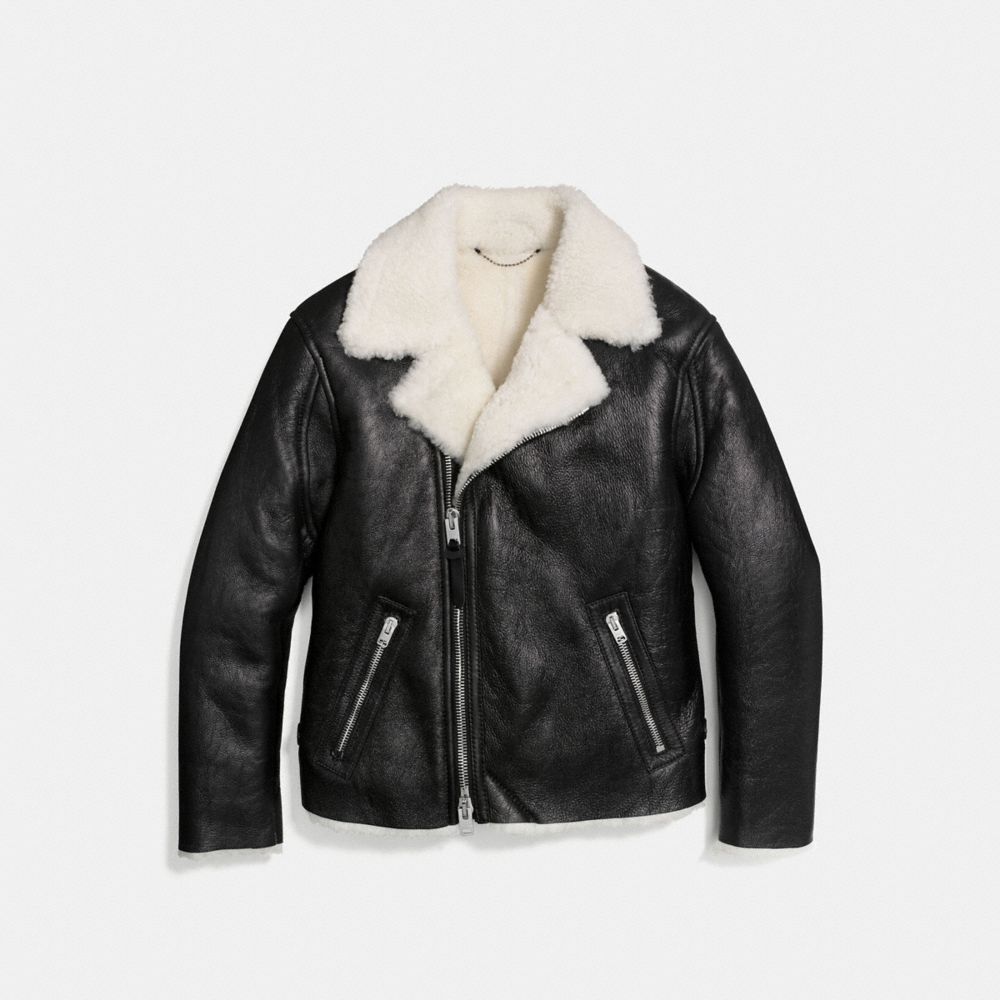 Shearling Moto Jacket | COACH®