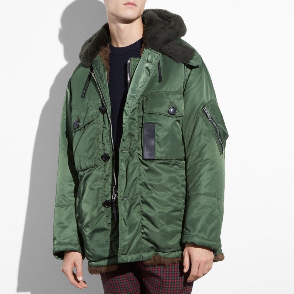 Shearling Parka | COACH®