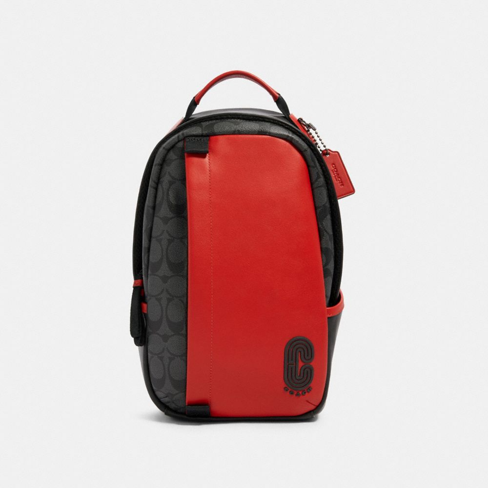 COACH® Outlet | Edge Pack In Colorblock Signature Canvas