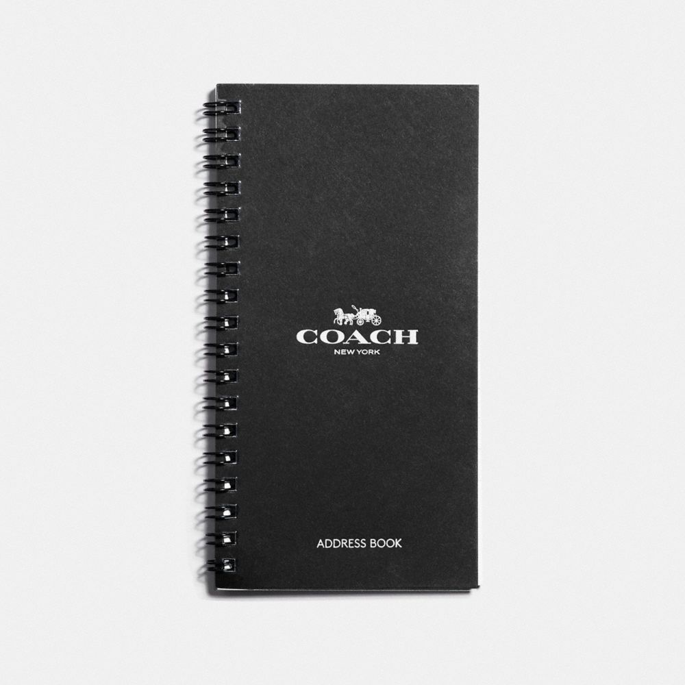 COACH® | 4 X7 Spiral Address Book Refill