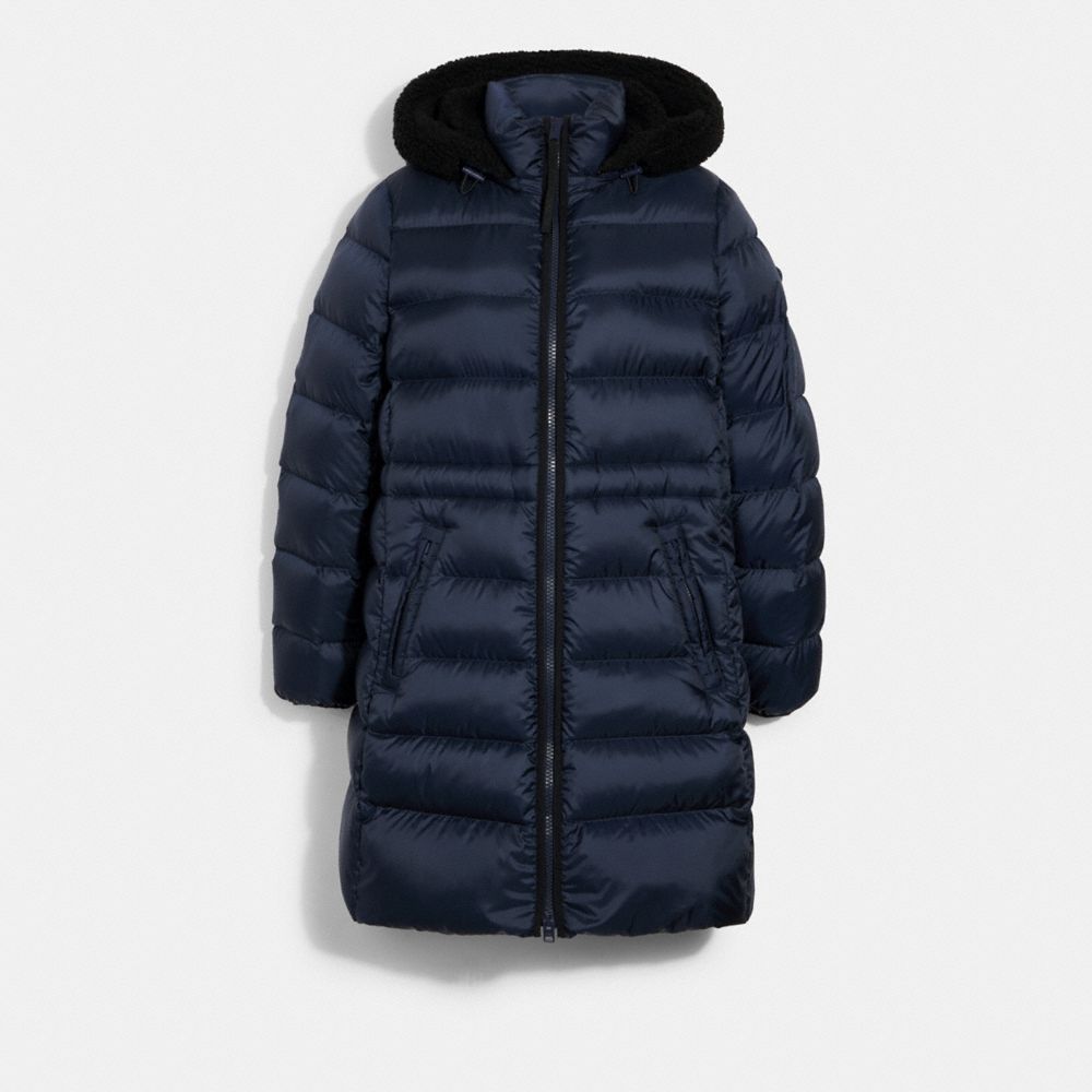 COACH® Outlet | Long Slim Puffer