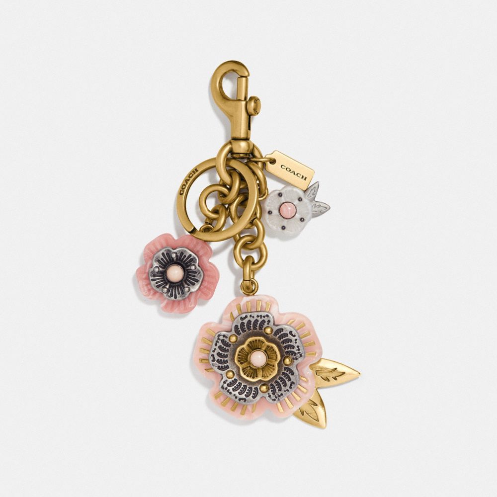 Tea Rose Mix Bag Charm | COACH®