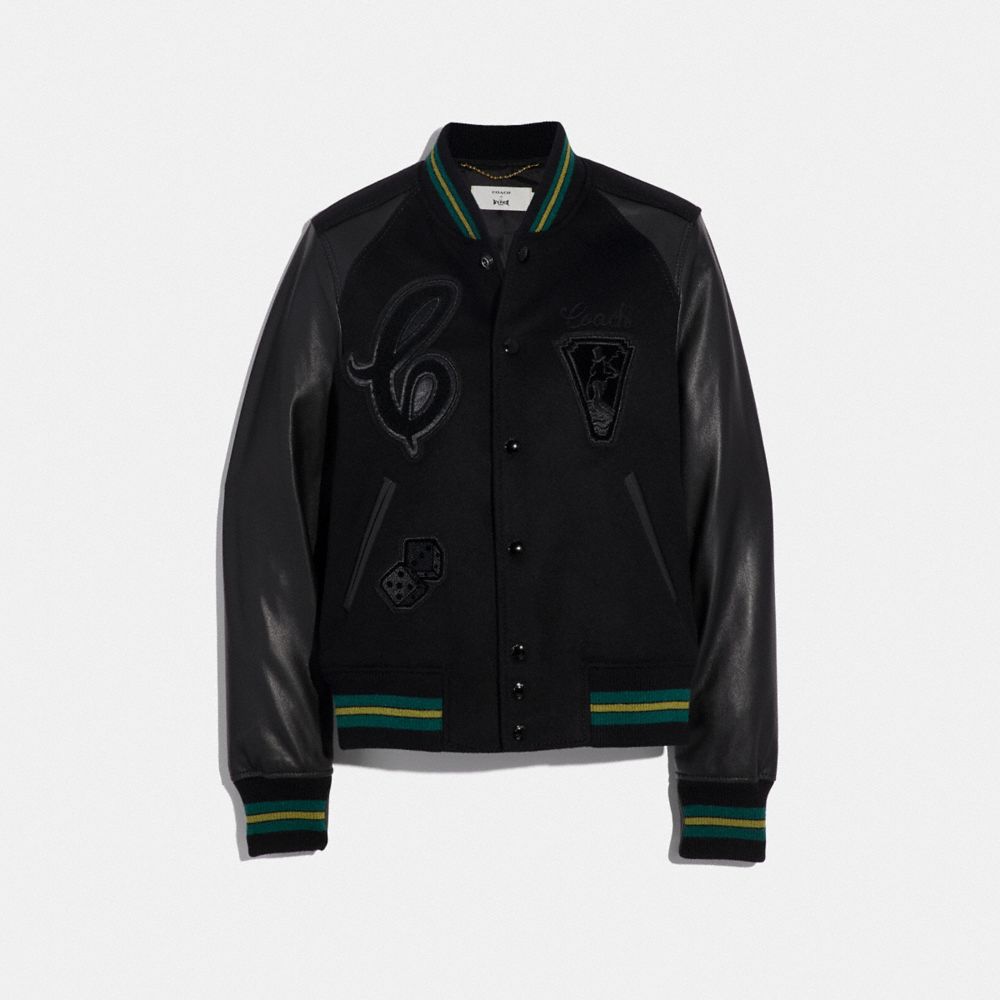 Viper Room Varsity Jacket With Patches | COACH®