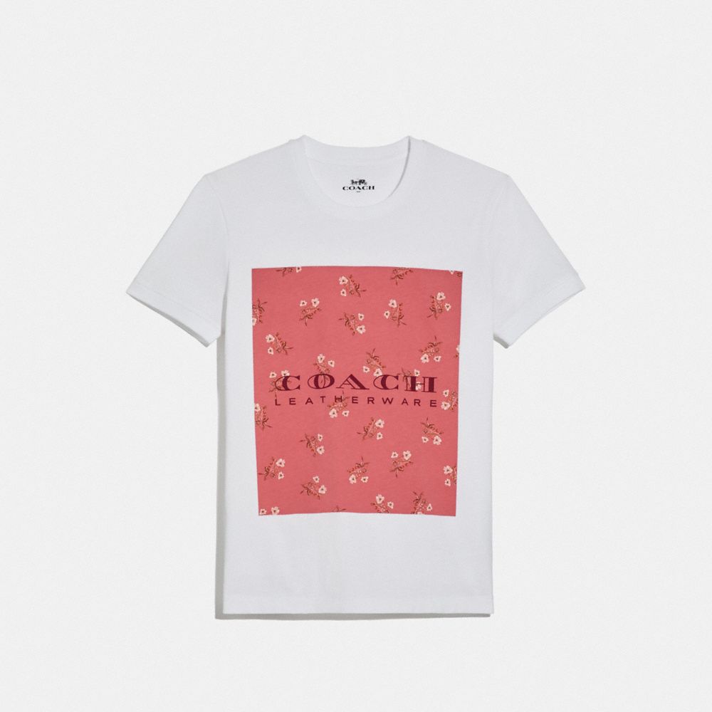 COACH® | Mother's Day Floral Print T Shirt