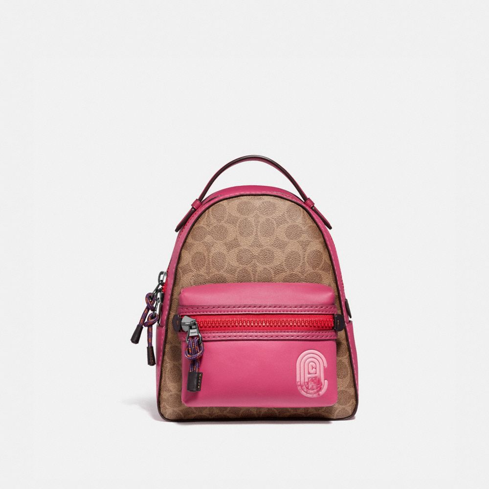 COACH® | Campus Backpack 23 In Signature Canvas With Coach Patch