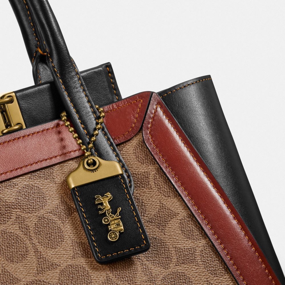 COACH® | Troupe Tote In Signature Canvas