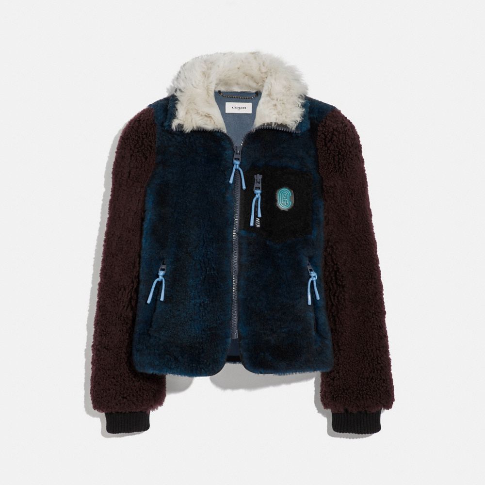Shearling Zip Jacket | COACH®