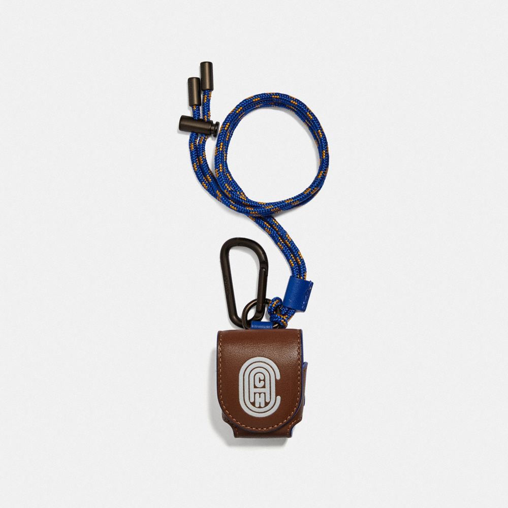 Wireless Earbud Case With Reflective Coach Patch | COACH®
