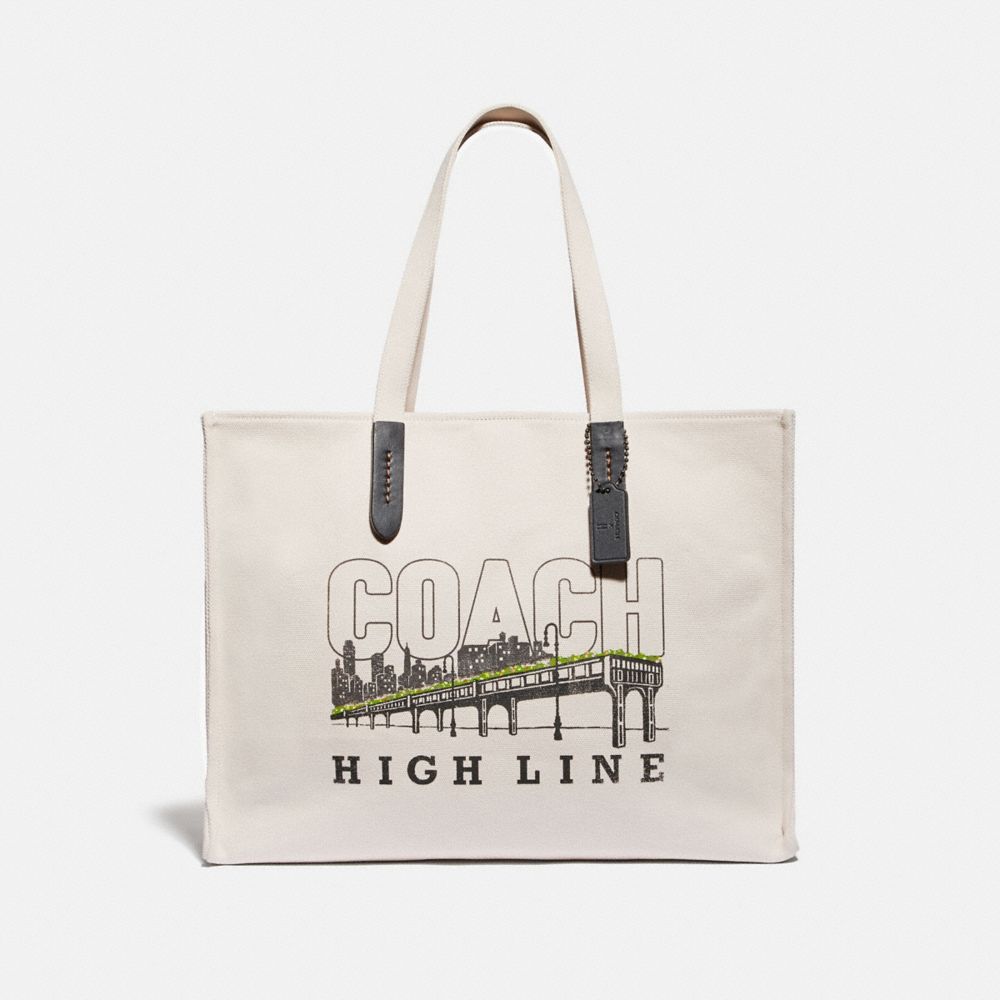 COACH® | Tote 42 With High Line Print