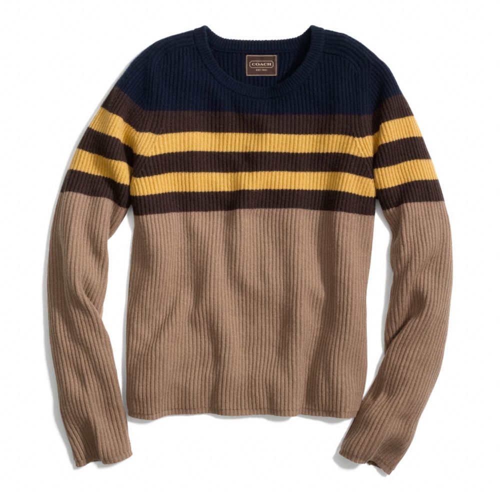 Chest Stripe Sweater | COACH®