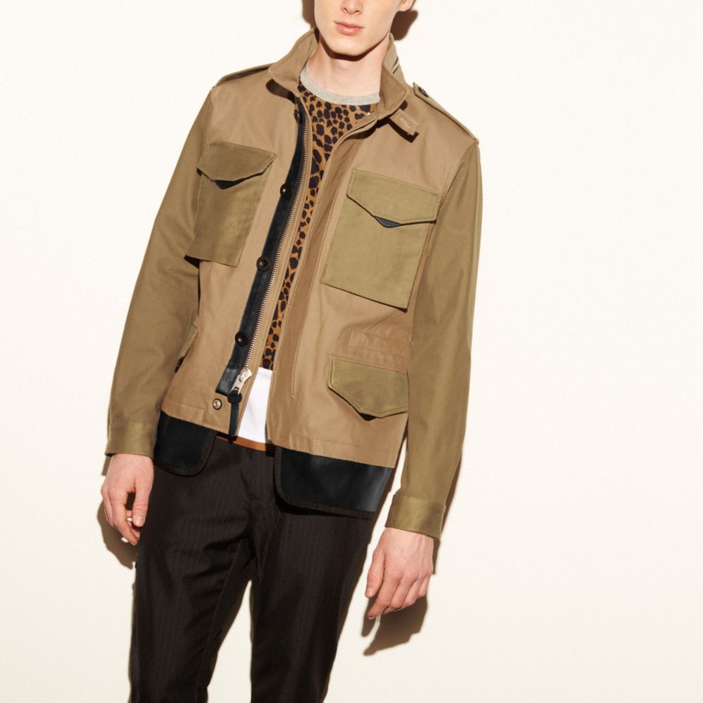 Mixed Fabric M65 Jacket | COACH®