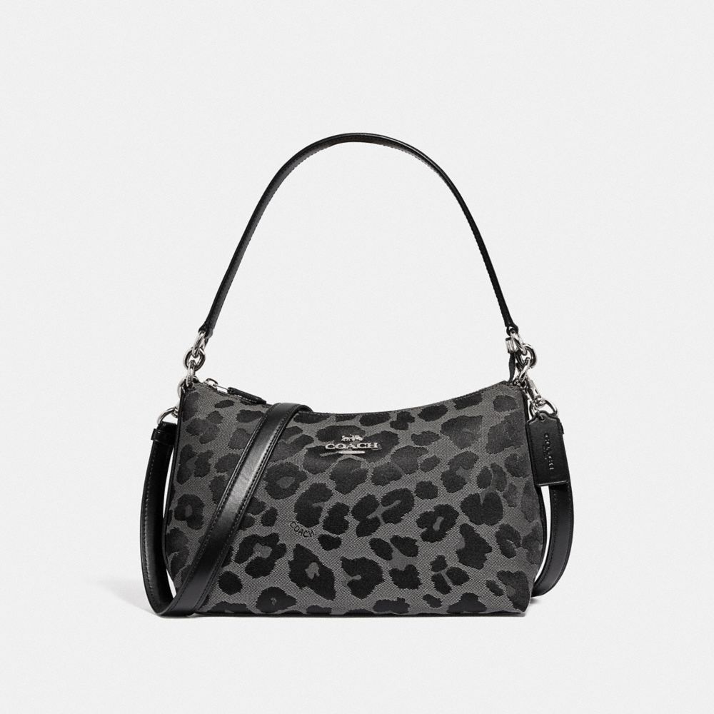 COACH® Outlet | Lewis Shoulder Bag With Leopard Print