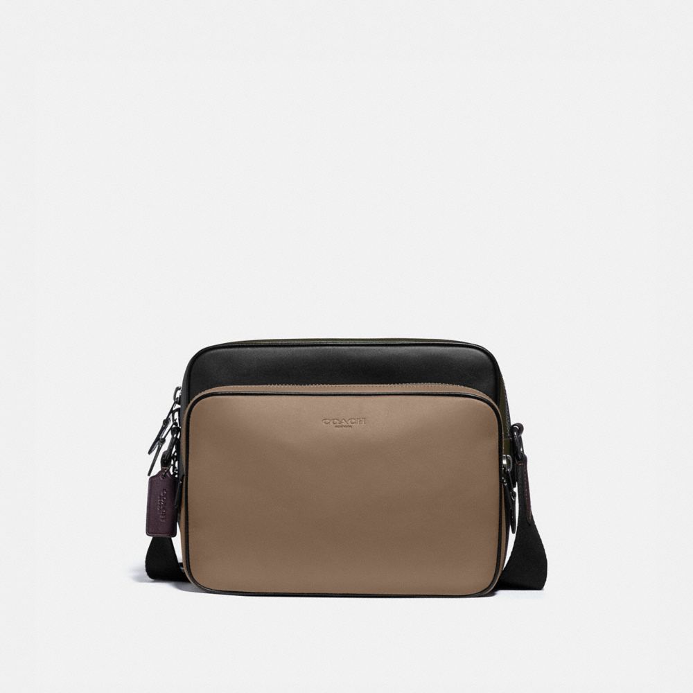 COACH® | Metropolitan Soft Zip Messenger In Colorblock